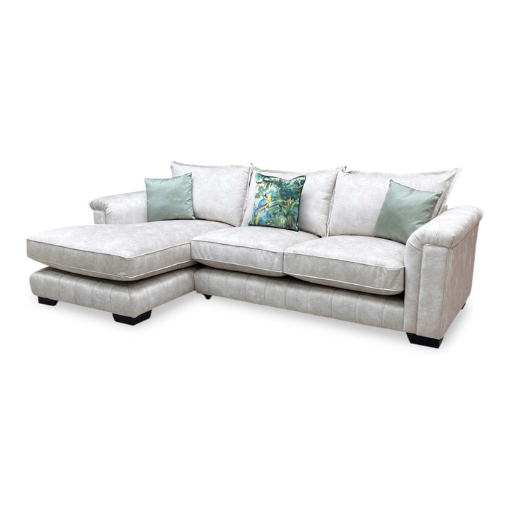 DFS ‘Dolcie’ Cream Combination Dolcie Velvet Formal Back Left Hand ...