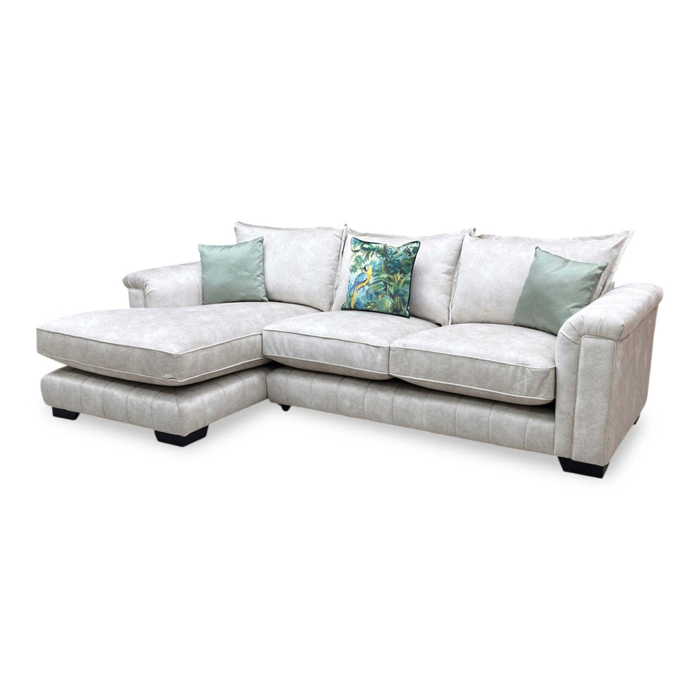 DFS ‘Dolcie’ Cream Combination Dolcie Velvet Formal Back Left Hand ...